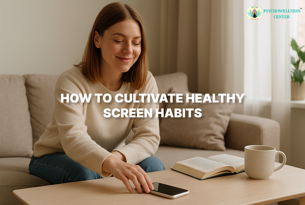How to Cultivate Healthy Screen Habits | psychowellness center