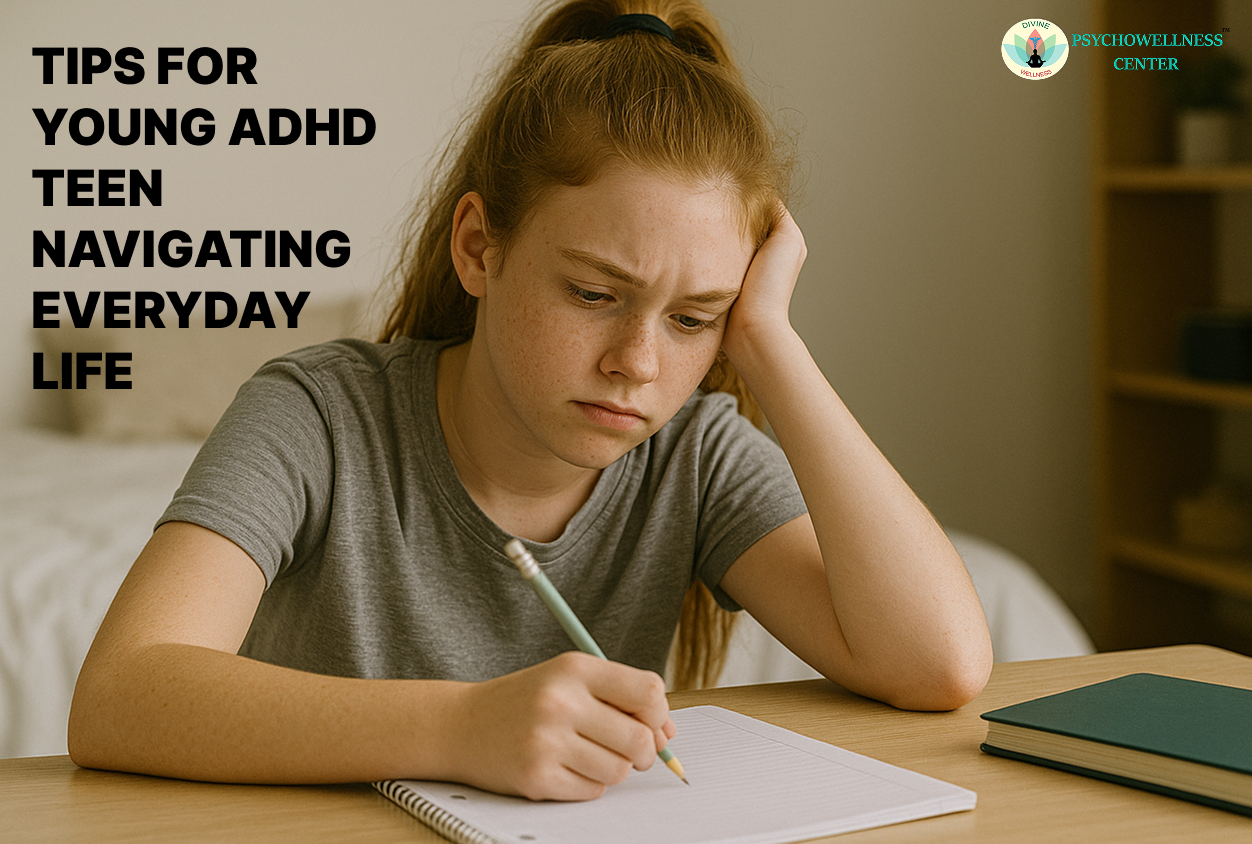 Tips for Young ADHD Teen navigating Everyday Life | Psychowellness center