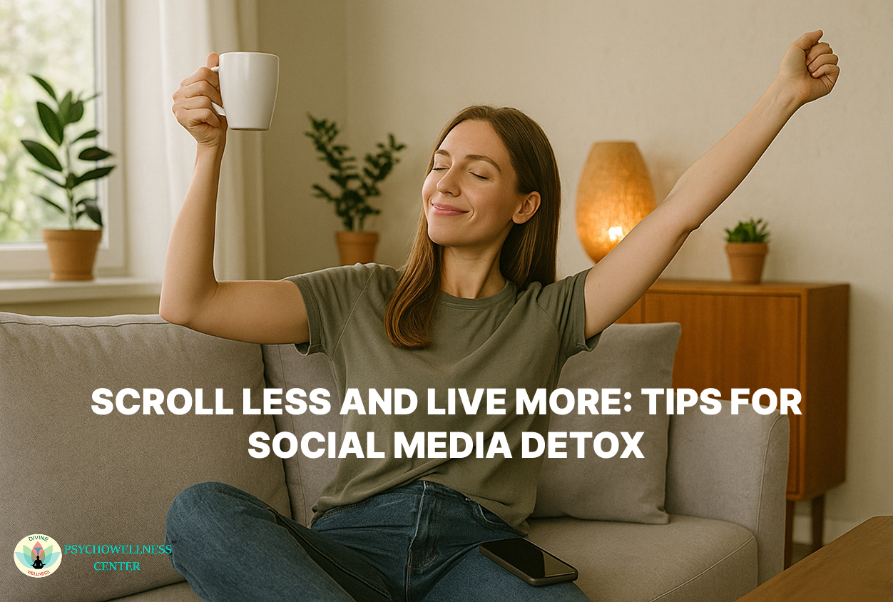 Scroll less and Live more: Tips for Social Media Detox | Psychowellness ...