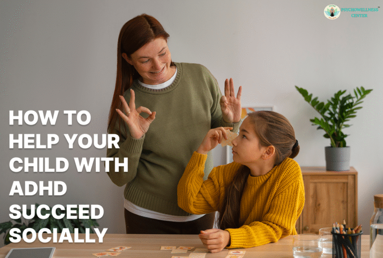 How to Help Your Child with ADHD Succeed Socially - Psychowellness Center