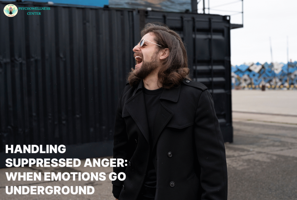 Handling Suppressed Anger: When Emotions Go Underground | Psychowellness Center